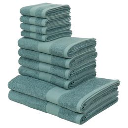OTTO home Handtuch Set &raquo;Melli, 2 Duscht&uuml;cher 70x140, 4 Handt&uuml;cher 50x100, 4 G&auml;stet&uuml;cher 30x50&laquo; Set Walkfrottee Handtuchset in dezenten Farben mit 