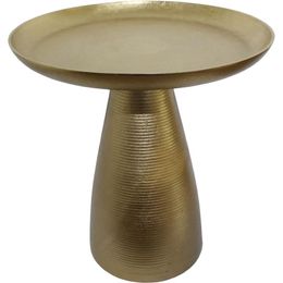 PAROLI Beistelltisch &raquo;Capri&laquo; gold B/H/T: 45cm x 49cm x 45cm
