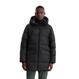 Marc O'Polo Marc O'polo Herren Marc O'Polo Daunenjacke mit Kapuze Pufferjacke, regular fit, eingesetzte, elastische &Auml;rmelabschl&uuml;sse schwarz L