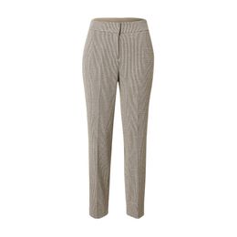 s.Oliver BLACK LABEL Pleated Pants female size 52 Beige / Black / Wool white