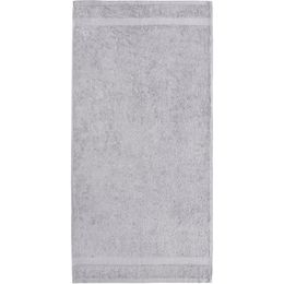 Dyckhoff Duschtuch &raquo;Planet&laquo; silber Walkfrottier, Obermaterial: 100% Baumwolle B/L: 70cmx140cm, 1 Stk., Walkfrottier