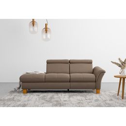 OTTO home Recamiere &raquo;Lindgren&laquo; wahlweise motorische TV-Funktion, Bettkasten und Kopfteilverstellung braun 100% Polyester B/H/T: 206cm x 84cm x 93cm, 