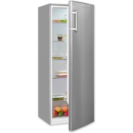 Exquisit K&uuml;hlschrank &raquo;KS320-V-H-040E inoxlook&laquo; 142,6 cm hoch 54,4 cm breit Gro&szlig;z&uuml;giger K&uuml;hlraum f&uuml;r mehr Frische und beste &Uuml;bersicht silber 
