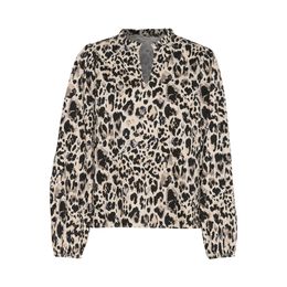 PART TWO Bluse 'Eimy' Damen Gr&ouml;&szlig;e XXS beige / schwarz