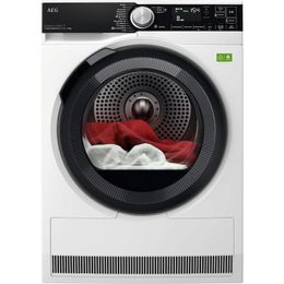 AEG W&auml;rmepumpentrockner &raquo;TR9XW80890&laquo; 9000 AbsoluteCare Plus Dreifach A-Klasse: leise, effizient & trocken ohne Raumfeuchtigkeit wei&szlig; MIXDRY+ PROGRAMM 