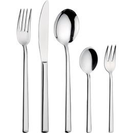 Pinti Inox PINTINOX Besteck-Set &raquo;Synthesis&laquo; silber Edelstahl 18/10 30 Stk.