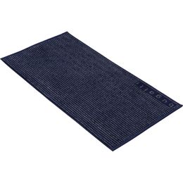 Bugatti Handtuch &raquo;Tiago&laquo; besonders saugf&auml;hig blau Webfrottier, Obermaterial: 100% Baumwolle B/L: 50cmx100cm, 2 Stk., Webfrottier