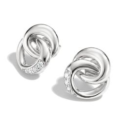 Thomas Sabo Damen Thomas Sabo Paar Ohrstecker &raquo;Together Ohrstecker silbern&laquo; mit Zirkonia (synth.) silber Silber 925 (recycelt)