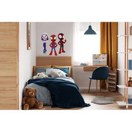Komar Wandtattoo &raquo;Spidey and His Amazing Friends Trio - Gr&ouml;&szlig;e 50 x 70 cm&laquo; selbstklebend, Wandsticker, Kinderzimmer bunt Folie Disney