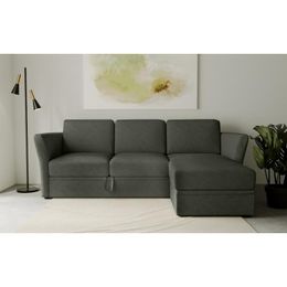 OTTO home Ecksofa &raquo;Lavars, L-Form, Schlafsofa&laquo; mit Bettfunktion und Stauraum, in zwei verschiedenen Bezugsqualit&auml;ten gr&uuml;n 62% Polypropylene, 38% 