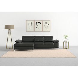 Sit & More sit&more Ecksofa &raquo;Cabrio L-Form, B: 295 cm, mit Sitztiefen-, Arm- & Kopfteilverstellung&laquo; 2 Nierenkissen, Federkern, optional Schlaffunktion und 