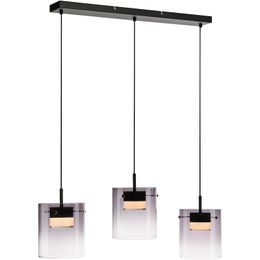 JUST LIGHT LED Deckenleuchte &raquo;ELIO&laquo; LED-Board 1 Stk. Warmwei&szlig; 3-Stufen Dimmer, Switchmo 3, H: 60cm, 1 Stk.