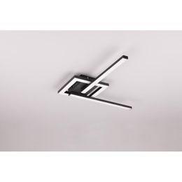 REALITY LEUCHTEN LED Deckenleuchte &raquo;VIALE, als Deckenlampe oder Wandlampe m&ouml;gl, LED St&auml;be schwenkbar&laquo; LED-Board 1 Stk. Warmwei&szlig; warmwei&szlig; 3000K 1860 