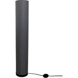 N&auml;ve n&auml;ve Stehlampe &raquo;Beate&laquo; E27 1 Stk. Metall/Textil, exkl. 3x E27 max. 40W, H&ouml;he: 110cm, Farbe: grau grau 3, &Oslash; 19cm H: 110cm, 1 Stk.