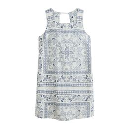 next Kleid Damen Gr&ouml;&szlig;e 46 navy / offwhite Sommerkleid