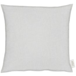 Apelt Dekokissen &raquo;ALASKA&laquo; Uni, Kissenh&uuml;lle ohne F&uuml;llung, 1 St&uuml;ck grau Baumwolle, Polyester B/L: 49cm x 49cm, 1 Stk.
