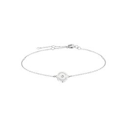 Liebeskind Berlin Damen Armband mit Zirkonia (synth.) silber 20cm, Edelstahl