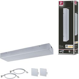 Paulmann Schienensystem-Einspeiser &raquo;Linion Power Box Signalschwarz 230/24V 180VA&laquo; 1 Stk. tlg. Smart Home grau Kunststoff Einheitsgr&ouml;&szlig;e