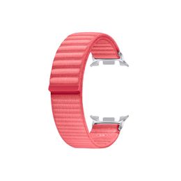 Samsung Wechselarmband &raquo;Fabric Band (Gr. S/M) f&uuml;r Galaxy Watch8 / Watch8 Classic&laquo; rot Kompatibel mit der Galaxy Watch8 und Watch8 Classic