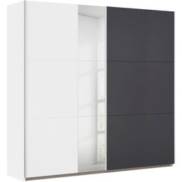 Rauch Schwebet&uuml;renschrank &raquo;Monza&laquo; in trendigen Farbkombinationen, mit viel Stauraum wei&szlig; Holzwerkstoff B/H/T: 218cm x 210cm x 59cm