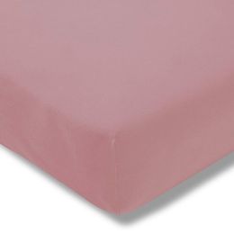 Estella Spannbettlaken &raquo;Jersey-Stretch-Spannbetttuch&laquo; Der Ma&szlig;anzug f&uuml;r die Matratze lila Jersey-Elasthan, Obermaterial: 97% Baumwolle, 3% Elasthan B/L: 150cm,