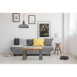 Kayoom H&auml;ngeleuchte &raquo;Harlow&laquo; E27 1 Stk. modern, vielseitig kombinierbar beige &Oslash; 49,5cm H: 33cm, 1 Stk.