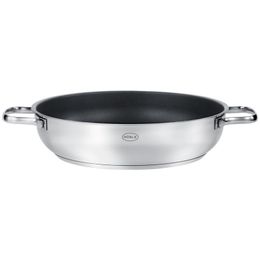 R&ouml;sle R&Ouml;SLE Servierpfanne &raquo;PUREELEMENTS &Oslash; 28 cm Keramik ProCeraPlus&laquo; Edelstahl 18/10 1 tlg. tlg. silber &Oslash; 28cm + H&ouml;he 8cm