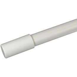 Liedeco Gardinenstangen-Endst&uuml;ck &raquo;Zylinder mit Rille&laquo; f&uuml;r Gardinenstangen &Oslash; 16 mm wei&szlig; 1 Stk.