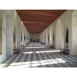 papermoon Fototapete &raquo;Chenonceau Schloss&laquo; bunt Vlies B/L: 3m x 2,2m, Rollen: 1