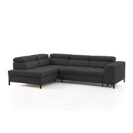 exxpo - sofa fashion Ecksofa &raquo;Bocco, hochwertige Verarbeitung, toller Sitzkomfort, bequem, L-Form&laquo; wahlweise mit Bettfunktion u. Bettkasten, inkl. 