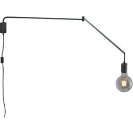 Trio Leuchten Wandleuchte &raquo;Line&laquo; E27 schwarz 1, H: 25cm