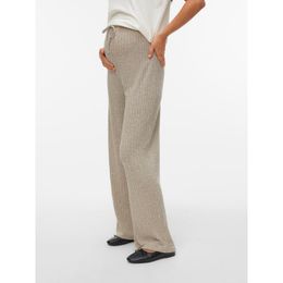 MAMALICIOUS Damen Umstandshose &raquo;MLPAMMIE WIDE JRS PANTS HW NOOS&laquo; mit elastischer Passform, aus Jersey L (40), N-Gr