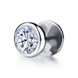 Firetti Damen Single-Ohrstecker &raquo;Schmuck Geschenk Ohrschmuck einzeln Glamour&laquo; mit Zirkonia (synth.) silber Edelstahl