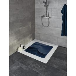 Kleine Wolke Duscheinlage &raquo;Mystic&laquo; blau B/L: 55cm x 55cm Duscheinlage