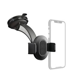 Hama Smartphone-Halterung &raquo;Auto Handyhalterung mit Saugnapf, 360 Grad drehbar, universal&laquo; bis 8,5 cm Zoll schwarz Kunststoff Der Kfz-Handyhalter ist 