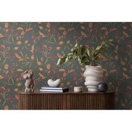 Livingwalls living walls Vliestapete &raquo;Streifentapete Klassisches Streifenmuster matt&laquo; matt glatt bunt Vlies B/L: 0,53m x 10,05m, Rollen: 1