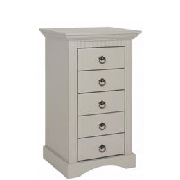 OTTO home Kommode &raquo;Rustic&laquo; Breite 48cm, aus massiver Kiefer, 5 Schubladen, FSC -zertifiziert FSC -zertifiziertes Massivholz B/H/T: 48cm x 81cm x 38cm,
