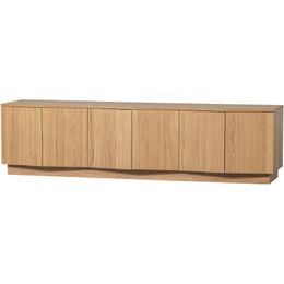 Woood Lowboard &raquo;Woood ZUMA TV-M&Ouml;BEL&laquo; Zuma TV-Kommode Eiche bietet Stil, Stauraum und einzigartiges Design FSC -zertifiziertes teilmassives Holz B/H/T: