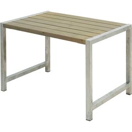 Plus Gartentisch &raquo;Cafetisch&laquo; 1 Stk. tlg. 127x77x73 cm grau B/H/T: 77cm x 73cm x 127cm