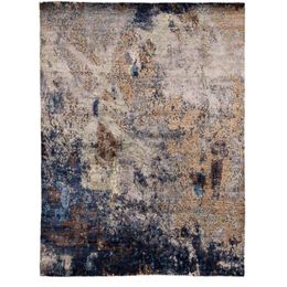 OCI DIE TEPPICHMARKE Teppich &raquo;Signature Awaro&laquo; rechteckig 4 mm H&ouml;he handgekn&uuml;pft, dezenter Glanz, Wohnzimmer braun Viskose B : 90cm 1 Stk., 4mm, L: 