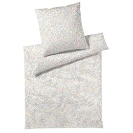 Elegante Bettw&auml;sche &raquo;Pixie&laquo; 2 Stk. angenehmes Hautgef&uuml;hl wei&szlig; Mako-Satin, Obermaterial: 100% Baumwolle B/L: 135cm x 200cm, 1 Stk., 1 Stk., Mako-Satin, B/L: 