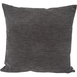 HOCK Dekokissen &raquo;Stacy&laquo; Sofakissen inkl. F&uuml;llung, 60x60cm, R&uuml;ckenkissen, uni grau Obermaterial: 100% Polyester. F&uuml;llung: 100% Polyester B/L: 60cm x 60cm, 1