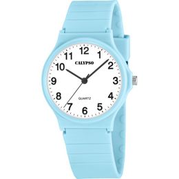 Calypso Watches Damen Calypso Watches Quarzuhr &raquo;Easy Time&laquo; Armbanduhr, Damenuhr, Silikonarmband, analog Einheitsgr&ouml;&szlig;e