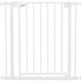 fillikid T&uuml;rschutzgitter &raquo;Autoclose&laquo; wei&szlig; B/H/T: 70cm x 76cm T&uuml;rschutzgitter