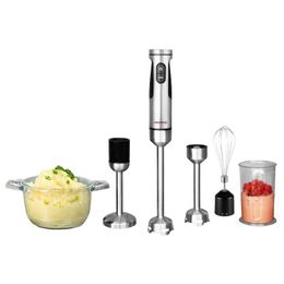 Gastroback Stabmixer &raquo;Powermix Stabmixer Professional 1.500W&laquo; 1500 W inkl. 5-teiligem Zubeh&ouml;r Einheitsgr&ouml;&szlig;e Stabmixer