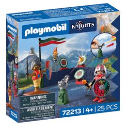 Playmobil Konstruktions-Spielset &raquo;Kampftraining Drachenritter (72213), Knights&laquo; Made in Europe Einheitsgr&ouml;&szlig;e Konstruktions-Spielset
