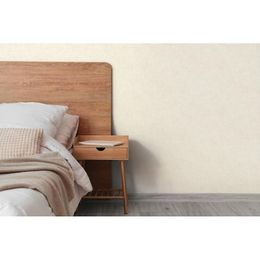 A.S. Cr&eacute;ation Vliestapete &raquo;Attractive 3 &ndash; Feinputz&laquo; matt uni aufgesch&auml;umt leichter Glanz, fein strukturiert beige Vlies B/L: 0,53m x 10,05m, Rollen: 1