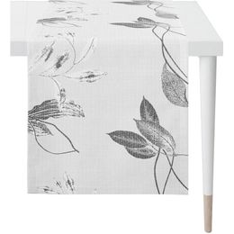 Apelt Tischl&auml;ufer &raquo;1602 LOFT STYLE&laquo; Jacquardgewebe schwarz Polyester, Viskose B/L: 48cm x 140cm, 1 Stk., rechteckig