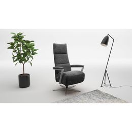 Sit & More sit&more TV-Sessel &raquo;Vario Comfort, inkl. Kopfteilverstellung & 360&deg; Drehfunktion&laquo; inkl. Herz-Waage-Funktion & 3 Motoren, H&ouml;he der Armlehnen 64cm grau 