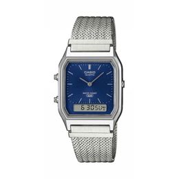 CASIO VINTAGE Damen CASIO VINTAGE Chronograph Quarzuhr, Armbanduhr, Damenuhr, Herrenuhr, Edelstahlarmband, analog Einheitsgr&ouml;&szlig;e